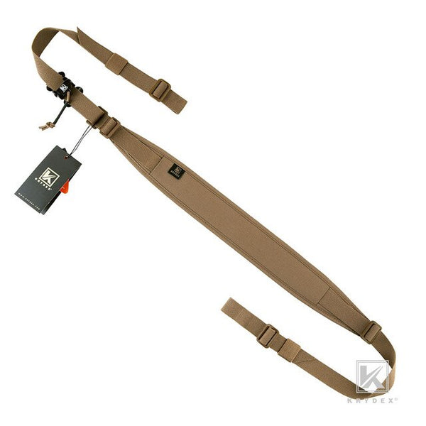 Ferro Style Airsoft 2 Point Sling 2.25" Removable Padded Rapid Adjust ...